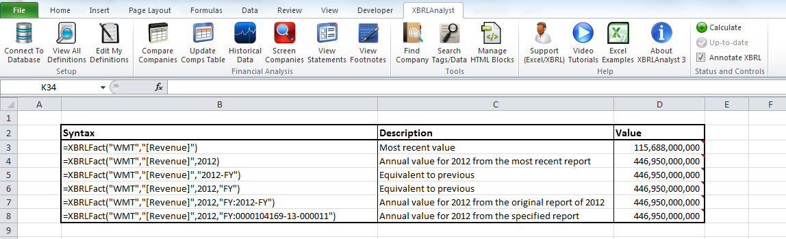 How to use XBRLAnalyst in Excel | FinDynamics